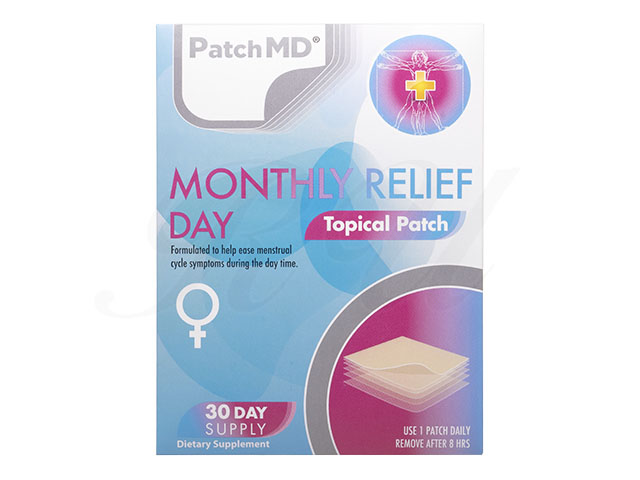 【レビュー・体験談】[PatchMD]マンスリーリリーフデイ(PMS症状緩和/昼用)(オランダ屋)